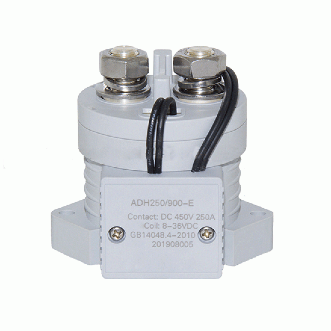 250 Amps High Voltage DC Contactor, 12V/24V Coil