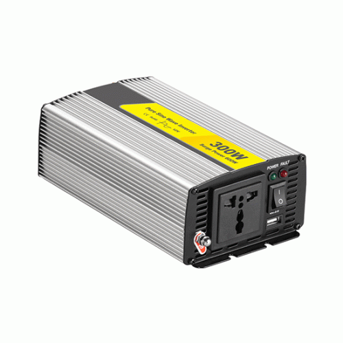 200W Car Power Inverter, DC 12V/24V to 220V AC