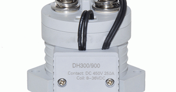 300 Amps High Voltage DC Contactor, 12V/24V Coil, 1NO