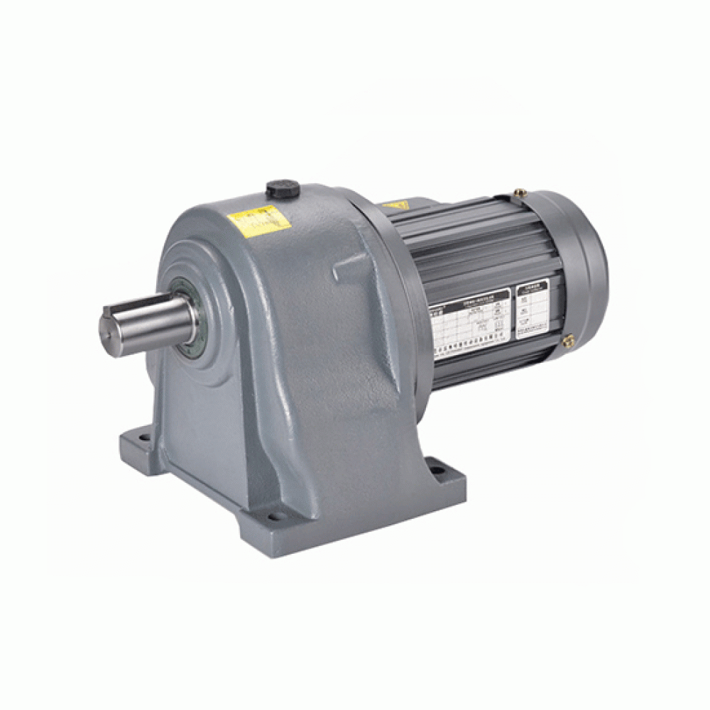 100W (1/8 hp) AC Gear Motor, Three Phase, Ratio 3~200