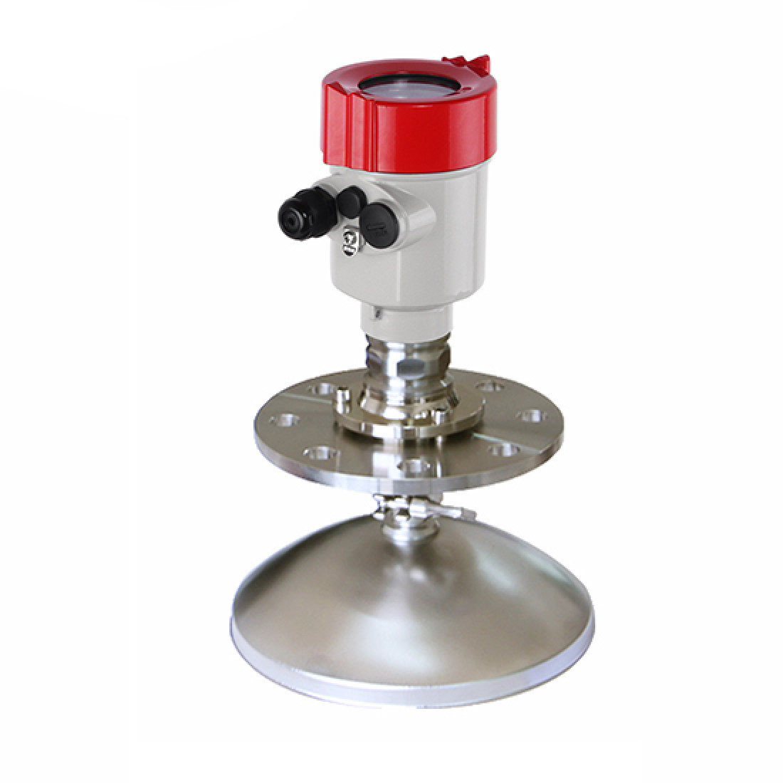 Radar Level Sensor, 0-50m, for Powder, Granules, Lumps