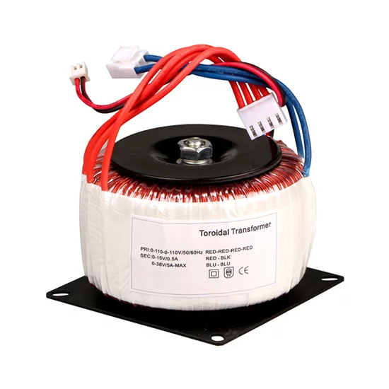 150VA Toroidal Transformer for Audio Amplifiers, 120V AC, 12V AC ...