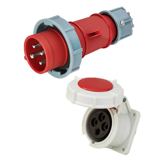 4 Pin Waterproof Connector, 16A, IP67 - Peaco Support