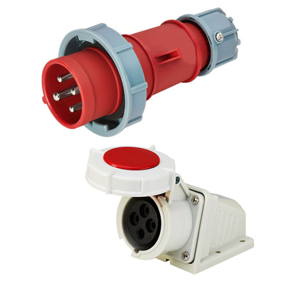 4 Pin Waterproof Connector, 16A, IP67 - Peaco Support