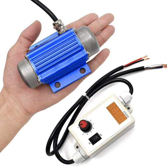 15W 12V/24V 4500rpm DC Brushless Vibration Motor with Speed Controller