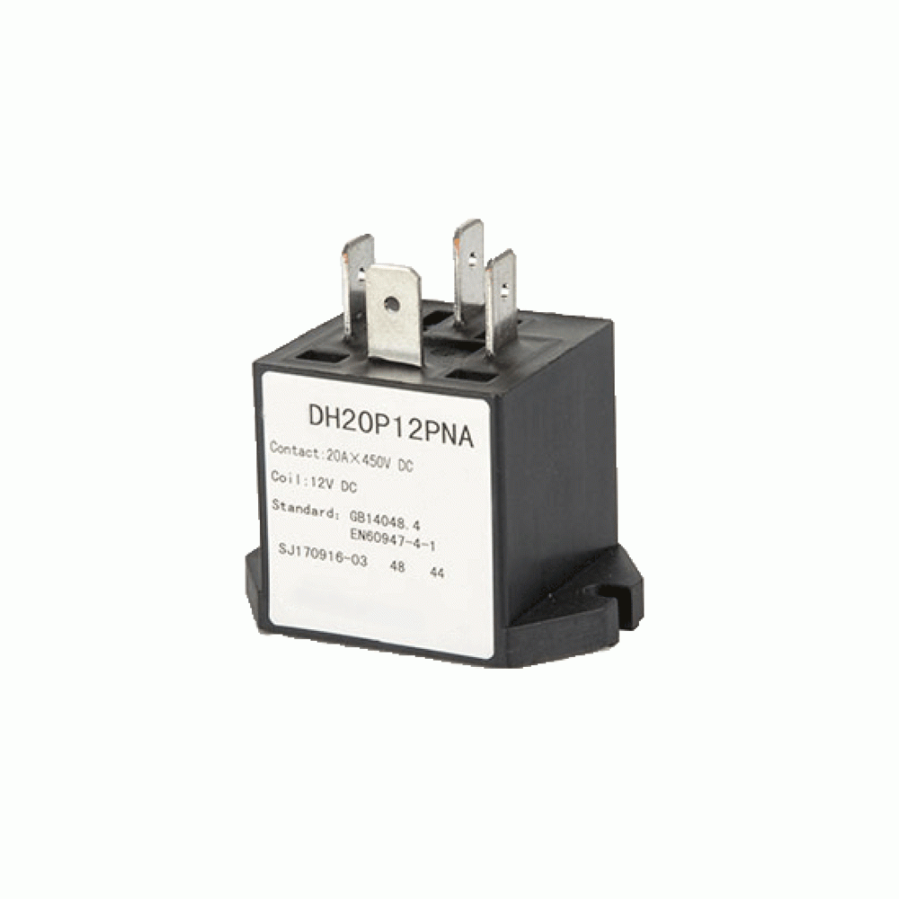 20A DC Contactor Relay, 12V/ 24V, 1 NO - Peacosupport.com