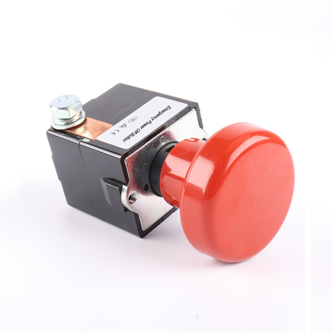 Emergency Power Off Button, 125A, 1NC - peacosupport.com
